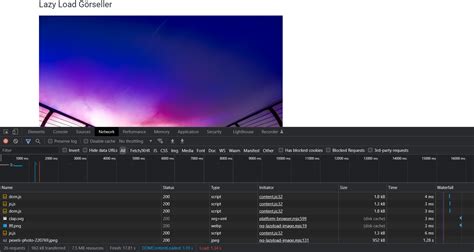 Lazyload Image Kullanımı
