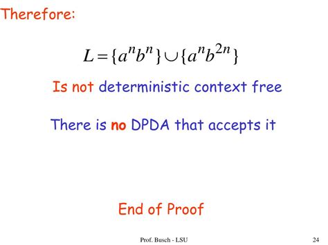 PPT DPDA Deterministic PDA PowerPoint Presentation Free Download ID