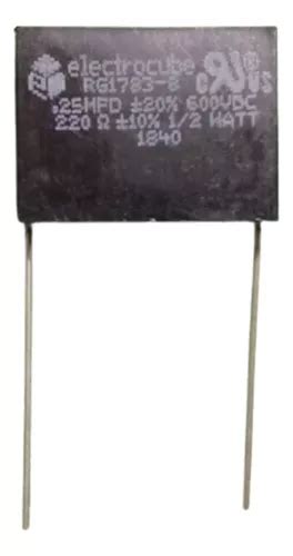 Capacitor Red Rc Monofásica 0 25 Mfd Electrocube Rg1783 8