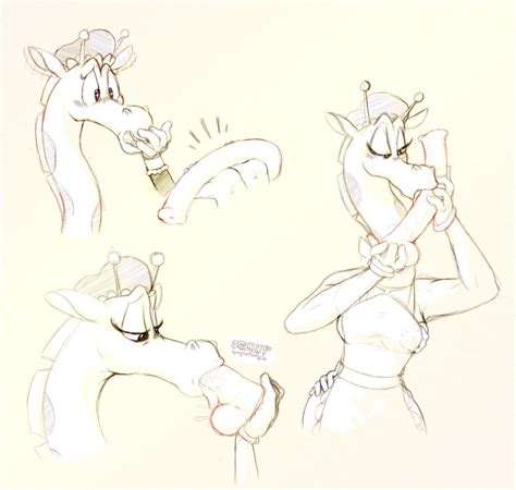 Rule 34 Almonds Artist Animaniacs Anthro Blowjob Blush Breasts Clothing Dildo Disembodied