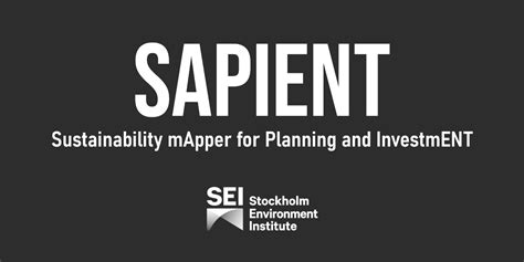 GitHub SEI LA SDGs SAPIENT App For Mapping Projects To The SDGs And Other Sustainability Agendas