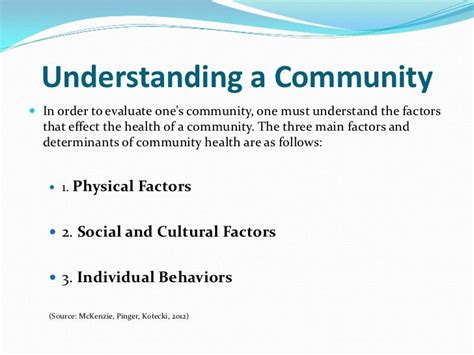 Community Health
