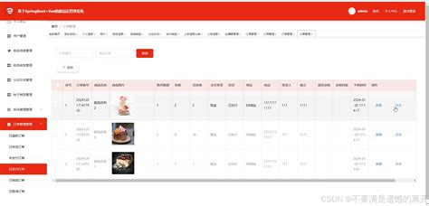 052 Springboot基于springbootvue的甜品店管理系统springboot论文甜品销售心疼你 Csdn博客