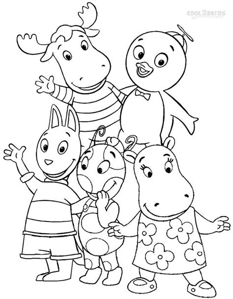 Imagenes Para Colorear Imagenes Para Colorear De Los Backyardigans Imagesbackyardigans Printables