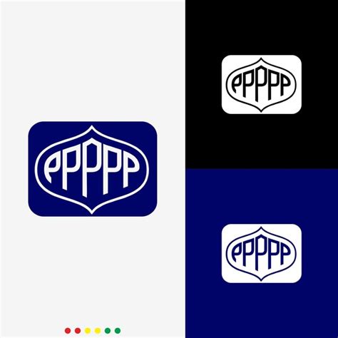 Premium Vector Monogram Pppp