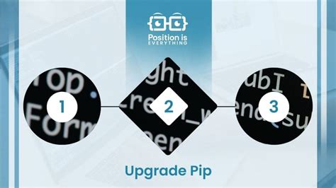 Upgrade Pip Streamlining Python Development With Quick Tips Position Is Everything