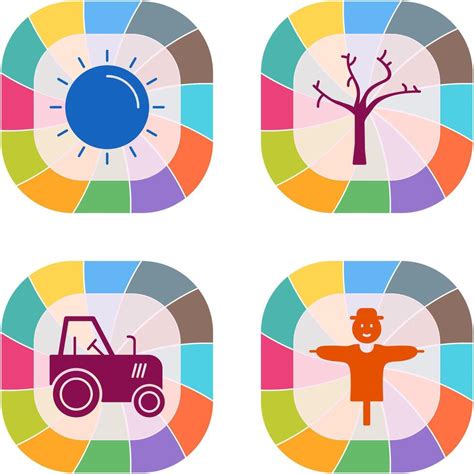 Sun And Tree Icon 44711849 Vector Art At Vecteezy