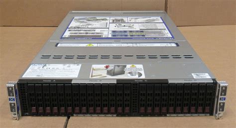 Supermicro Superserver Cse 217b 24 Bay 4x Node Chassis 2x X11dpt B Cto Nodes