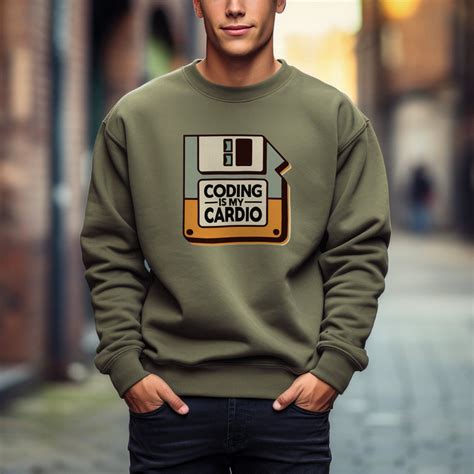 Retro Computer Nerd T Shirt Funny Coding Cardio Tee T Etsy