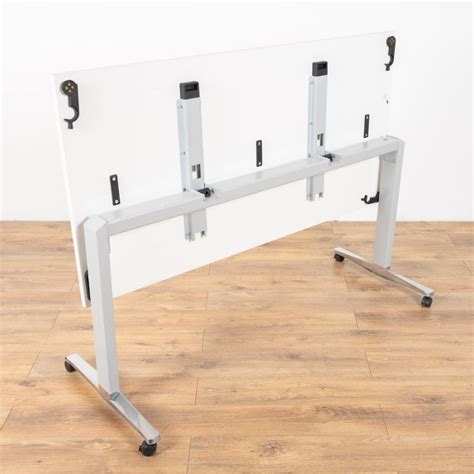 Senator Array White 1500x750 Tilt Top Table