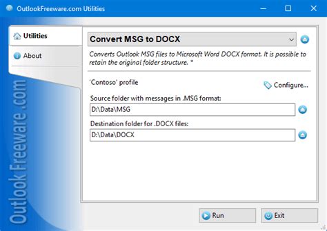 Convert Msg To Docx Outlook Freeware