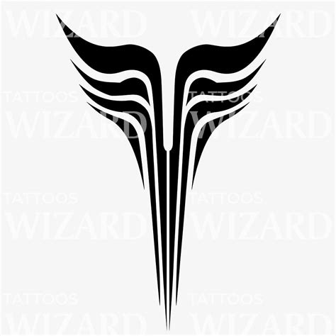 Tribal Sigil And Strength Symbol Tattoo Design Tattoos Wizard Designs