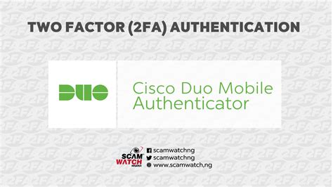 Cisco Duo Mobile Scamwatch Nigeria