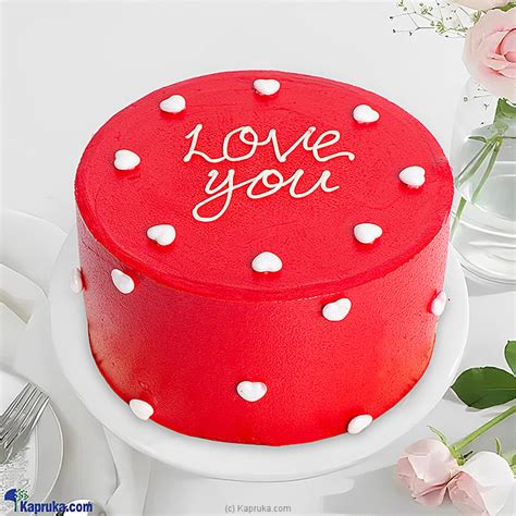 Kapruka Java Love You Red Velvet Cake Price In Sri Lanka Java Cake