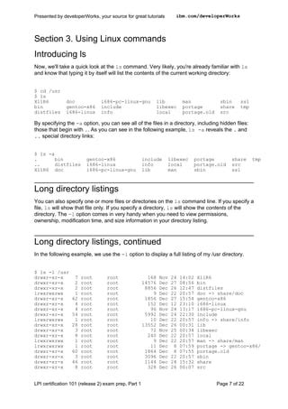 Lpi Part Linux Fundamentals PDF Lpi Part Linux Fundamentals PDF