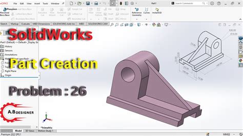 SolidWorks Beginner Practice Problem YouTube