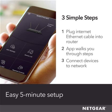 NETGEAR WiFi Router R AC Dual Band Wireless Speed Up To Mbps Up To Sq