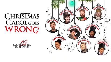 Christmas Carol Goes Wrong West End Cast Announced West End Theatre