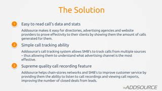 Addsource Introduction PPT