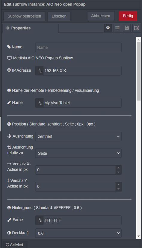 github matten matten aio neo pop up subflow dieser subflow nähert