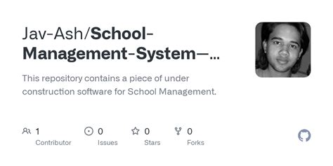 Github Jav Ashschool Management System Vbnet This Repository