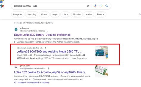 Módulos Lora E32 900t20d Hardware Arduino Forum