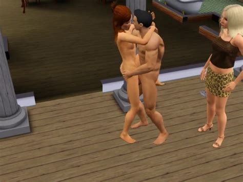 Swing Meeting Of Two Families On The Doorstep Of The House Video Game Sex