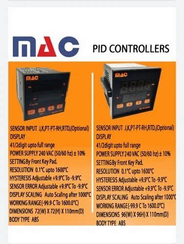 Pid Controller Mac Pid Contoller Manufacturer From New Delhi