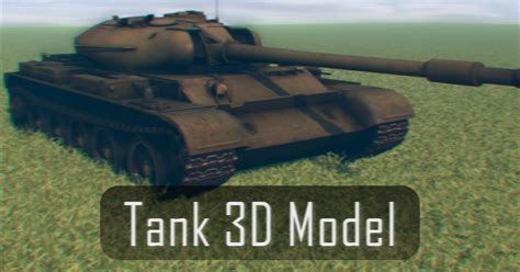 Tank 3d Model 3d Land Unity Asset Store
