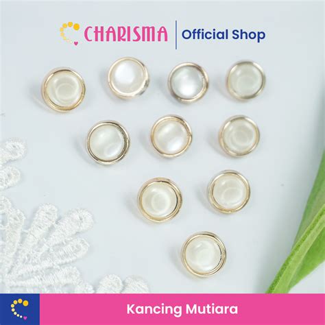 Charisma Kancing Mutiara Bulat Charisma