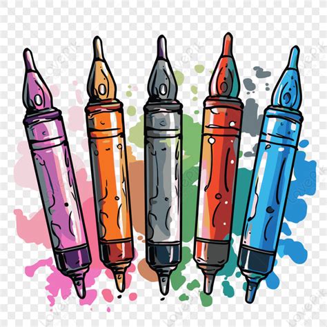 엑스포 마커 벡터만화상표클립 아트 Png 일러스트 무료 다운로드 Lovepik