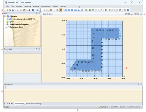 Cross Sections Interface Cross Sections Interface