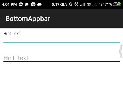 Android How To Display The Line Regardless Of The Focused State In A Textinputedittext