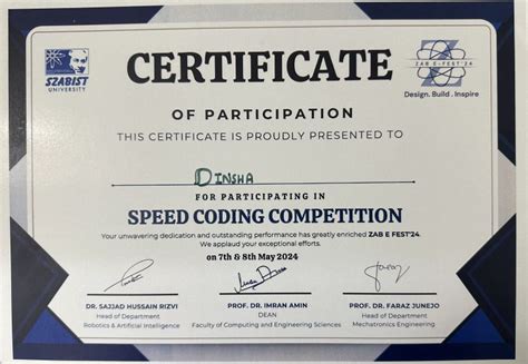 Dinsha Prem On Linkedin Coding Techevents Zabefest24 Szabist Continuouslearning