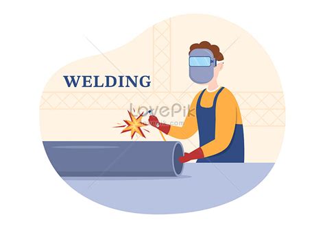 용접 서비스 그림 일러스트 무료 다운로드 Lovepik