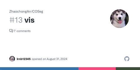 Vis Issue ZhaochongAn COSeg GitHub