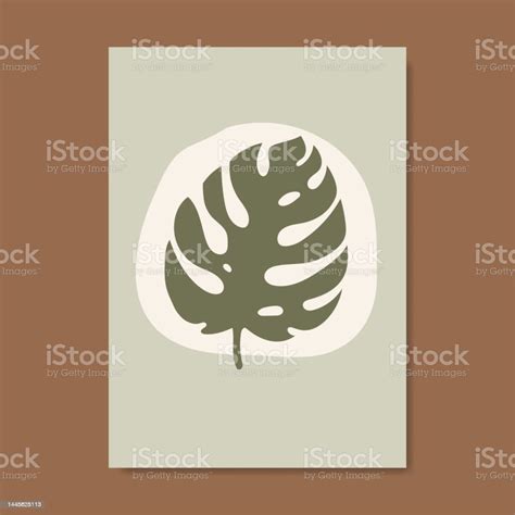 추상적인 개념과 파스텔 색상의 포스터 배경 식물 잎 소셜 미디어 엽서 인쇄물을위한 훌륭한 디자인 벡터 그림입니다 귀여운에 대한 스톡 벡터 아트 및 기타 이미지 Istock