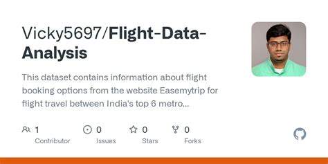Github Vicky5697flight Data Analysis This Dataset Contains