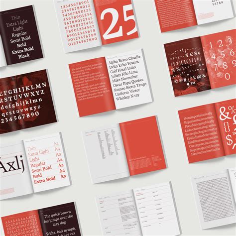 Type Specimen Template — Type Design Class