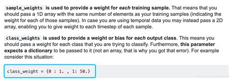 关于keras的classweight与sampleweight（解决样本不均衡或类别不均衡问题）class Weight Csdn博客