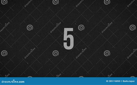 Countdown 4k Animation Movie 10 Sec Stock Footage Video Of Animated Retro 285116850