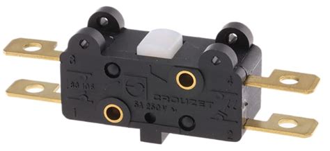 83106022 Crouzet Crouzet Plunger Limit Switch NO NC SPDT Polyamide Housing 250V Ac Max 17