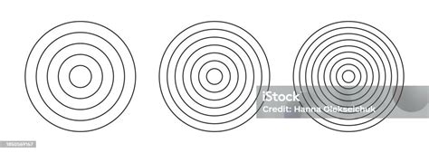 극좌표 격자 동심원 집합입니다 인생의 수레바퀴 또는 습관 추적기 세그먼트로 나뉘어진 원 다이어그램 모음 빈 극지 그래프 용지 벡터 템플릿입니다 에 대한 스톡 벡터 아트 및