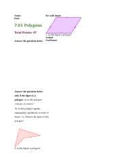 Polygons Docx Name Date For Each Image Polygons Total Points Answer The