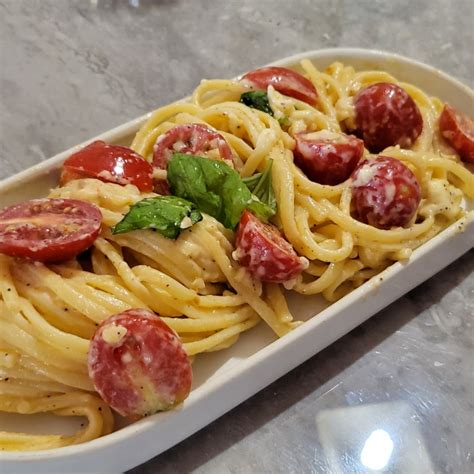 성시경 브리치즈 파스타 레시피 바질 브리치즈 파스타 홈파티 음식 브리치즈 추천 네이버 블로그