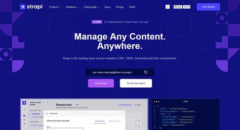 Top Node Js CMS Platforms TatvaSoft Blog