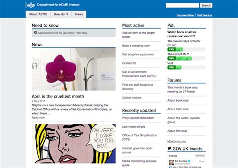 Intranet Wordpress Theme Now On Github Intranet Diary