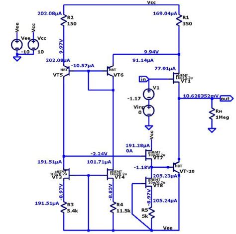 Scheme For Simulating The Gaas Os Of Fig 4 In The Ltspice Simulating Download Scientific