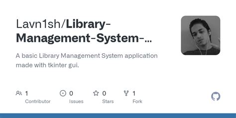Github Lavn1shlibrary Management System Gui A Basic Library