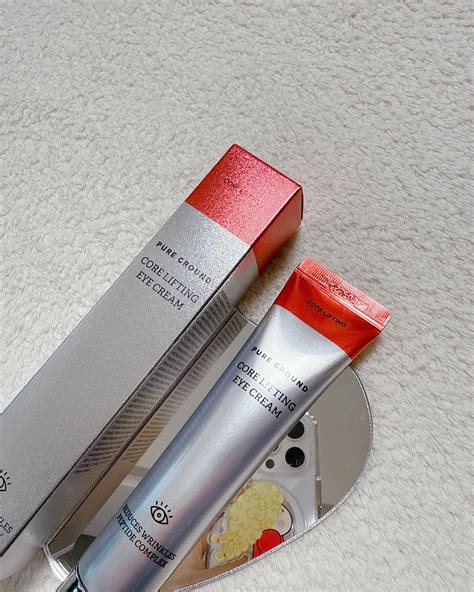 Mun Hee Jeong 협찬 X Pureground ⠀ ⠀ 얼굴 전체 주름을 도와주는 올인원 페이스케어 코어 리프팅 아이크림을 하윤맘이 써봤어요👁️👁️ 나이